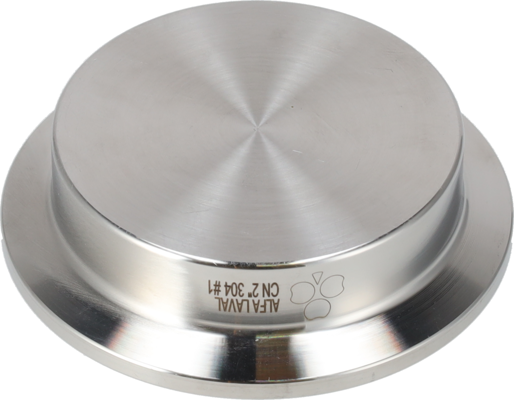 Tri-Clamp® 23BMP SOLID Thermometer Cap No tap 3" #7 304 Hygienic ...