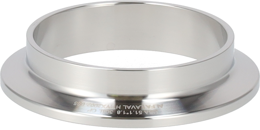 Ghiera Tri-Clamp® 25,0 mm lavorata 1.4404 (316L) BS 4825